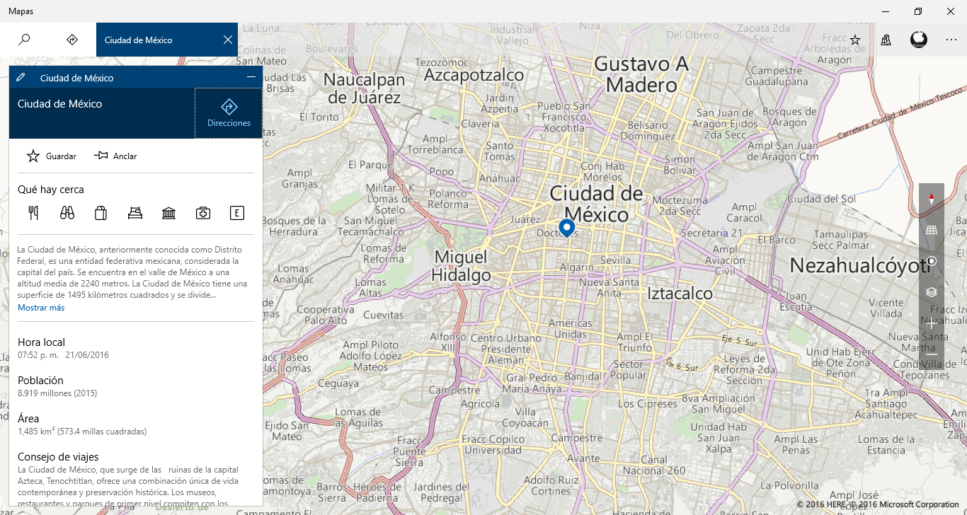 Microsoft actualiza su app de Mapas para Windows 10 con más detalles ...